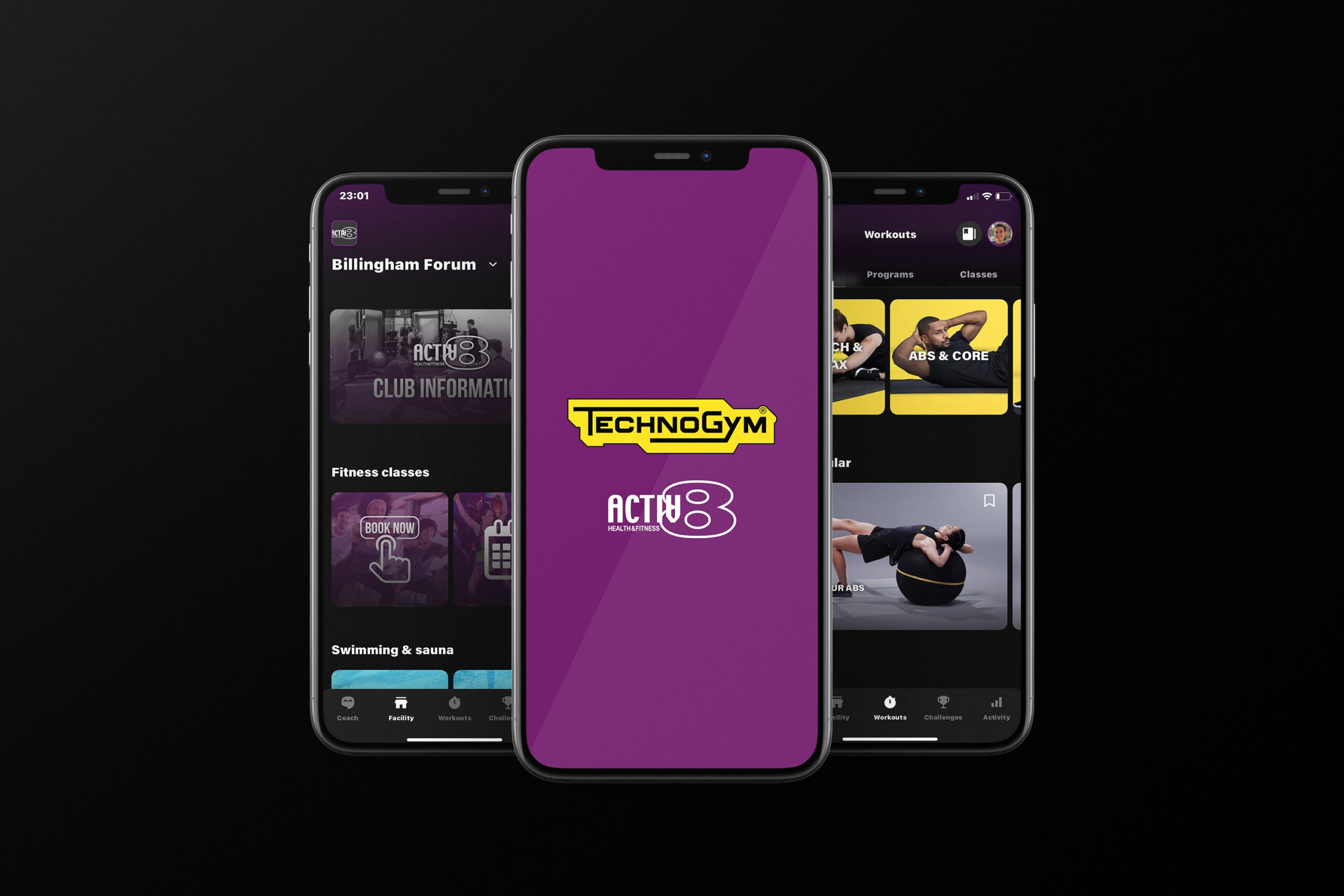 Technogym App - Activ8 Health & Fitness